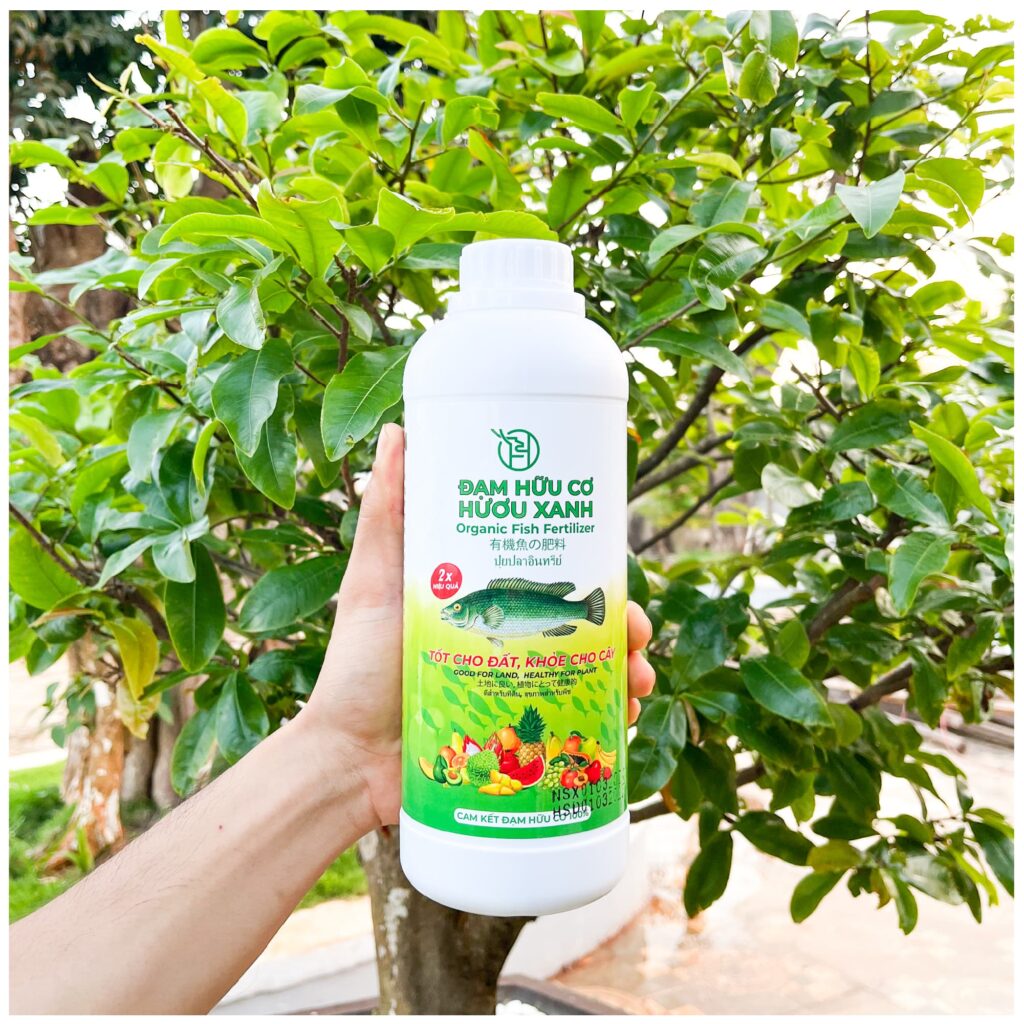 Đạm hữu cơ Hươu Xanh giúp cây phát triển bộ rễ, bật mầm, xanh lá (1 Lít ...